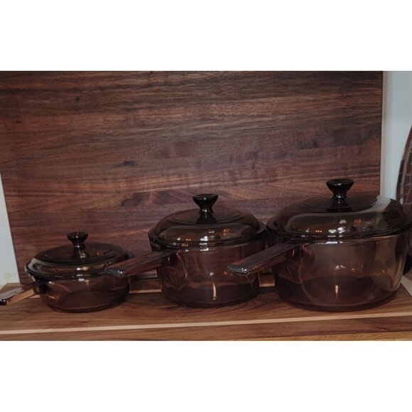 Corningware | Kitchen | Vintage Vision Corning Ware 6 Piece Set | Poshmark